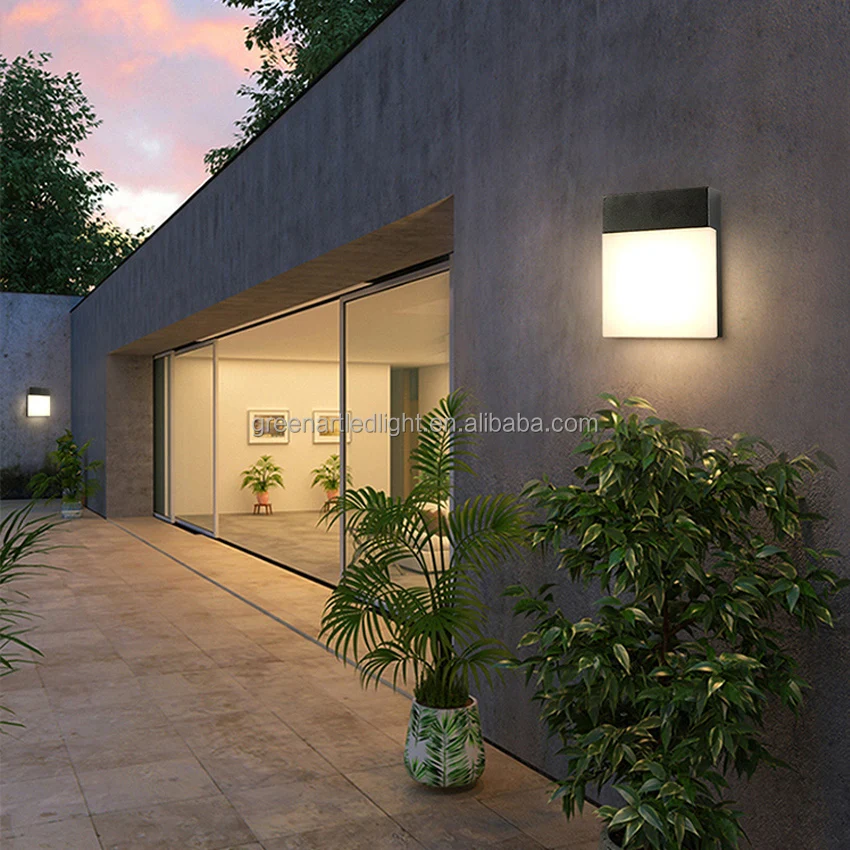 12w Shielded On One Side Outdoor Wall Light Shielded On One Side ...