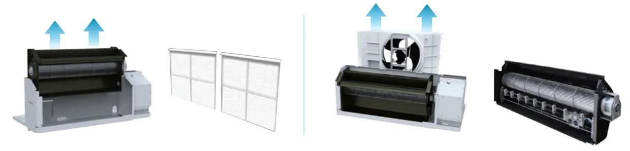 ZERO Brand 15000 Btu HVAC Wall Air Conditioners - Efficient Cooling