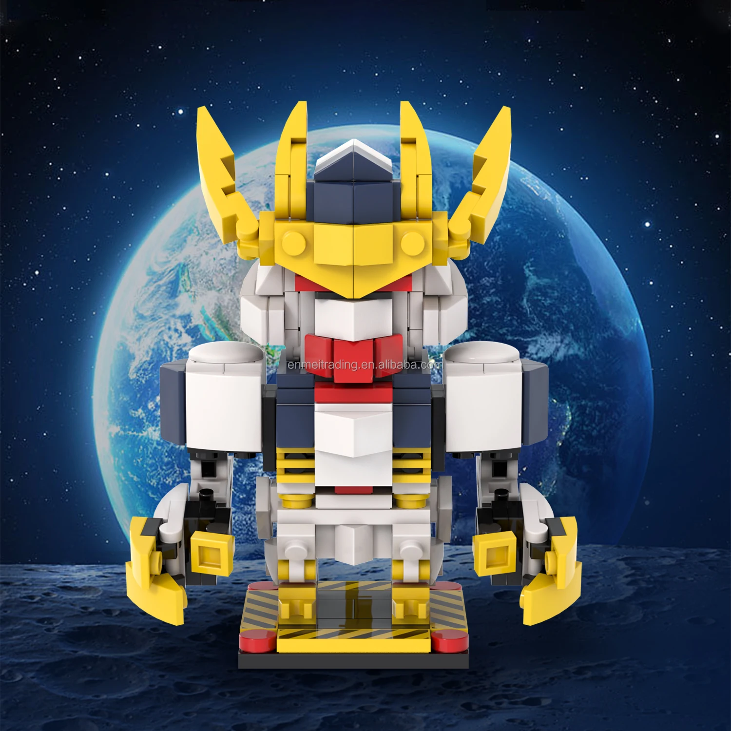 Anime Barbatos Doll MOC Brick Sets Diy Building Blocks Sets for Child ...