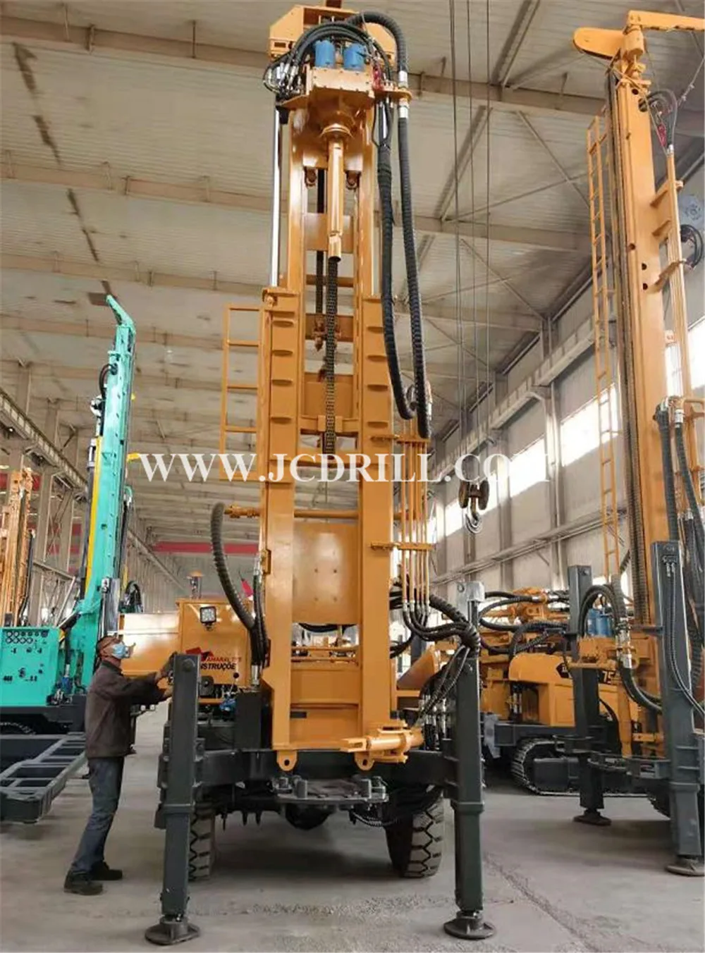 Water Well Drilling Truck - Forage De Puits Machine JCDRILL