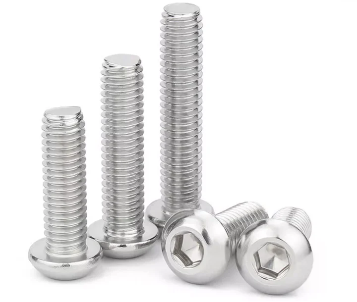 M3 M4 M5 M6 M8 M10 ISO7380 316 A4 Stainless Steel Allen Head Bolt ...