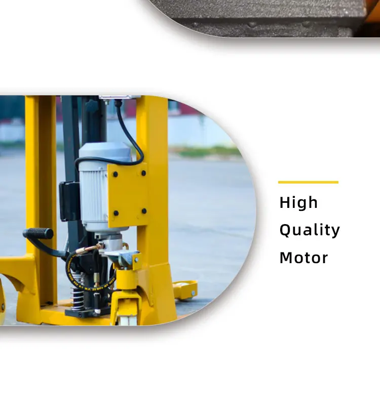 2 Ton Hydraulic Hand Stacker - Efficient Manual Forklift