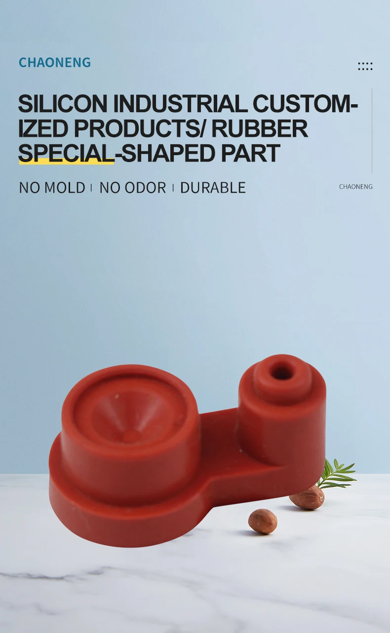 Custom Made Rubber Spare Parts Special Shape Rubber Product According ...