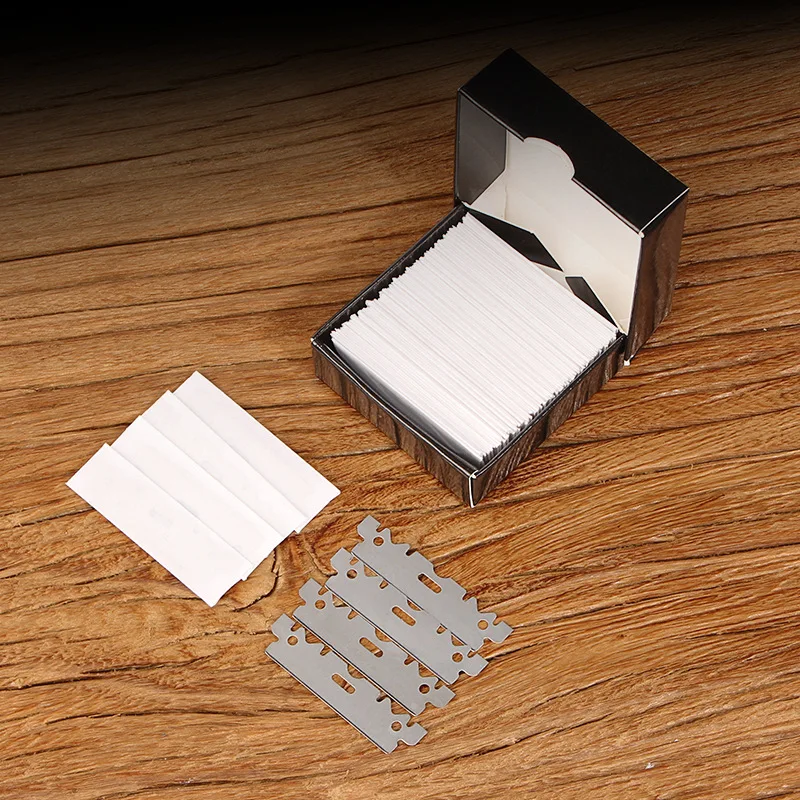 OEM 100PCS/BOX Single Edge Razor Blades Stainless Steel High Quality ...