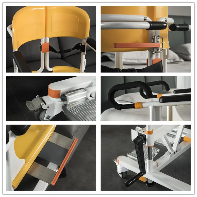 New Design Multifunctional Portable Disable Patient Transfer Commode ...