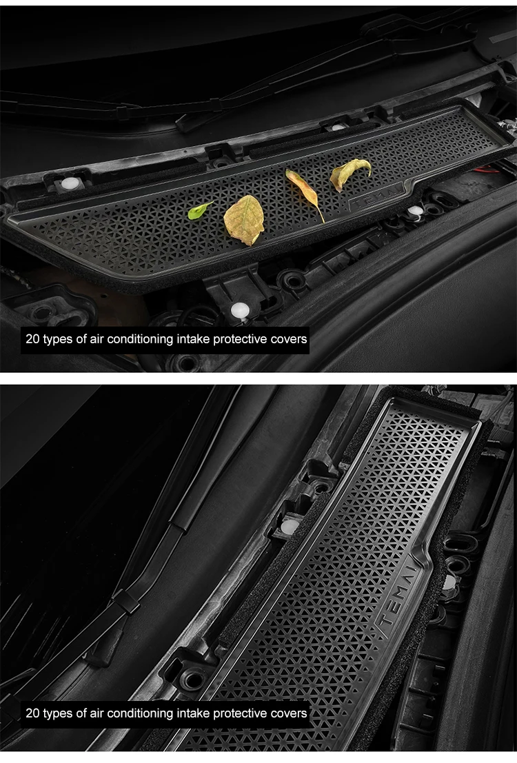 Car Accessories 2023 Tesla Model 3 Air Conditioning Nlet Protective ...
