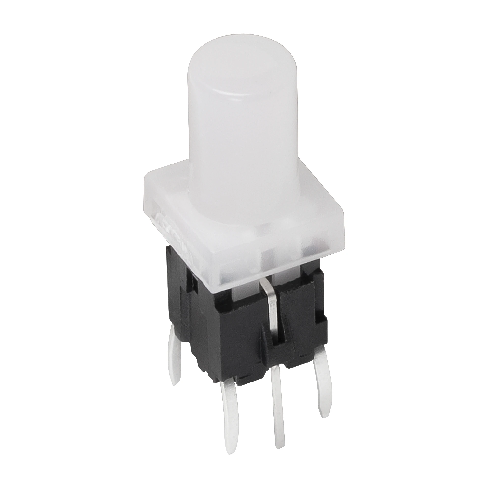 6x6 Tactile Switch with LED - Momentary Micro Push Button