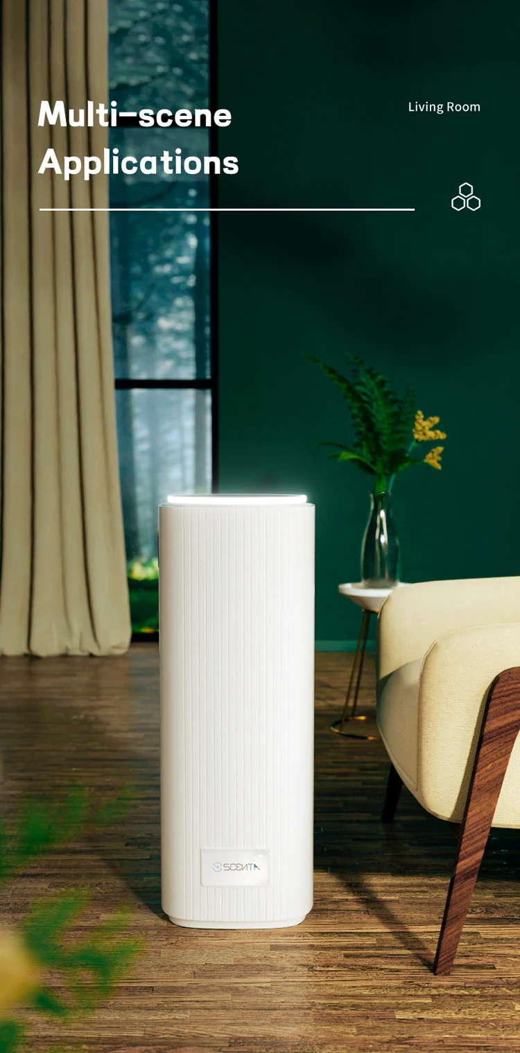 SCENTA Luxury Aromatic Nano Mist Sprayer Wall Mounted Bluetooth Control ...