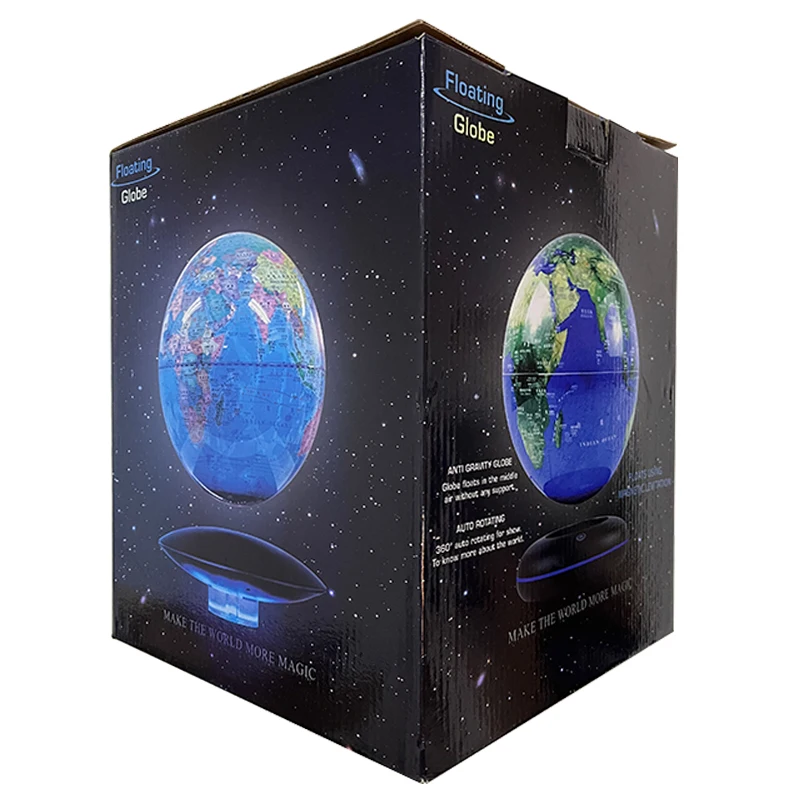Floating Magnetic Levitation Earth Globe Levitating Globe With Book ...