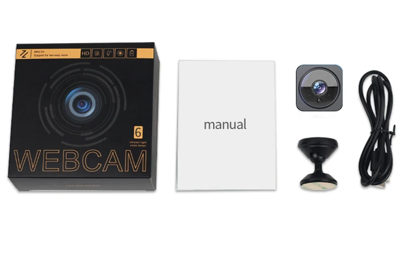 New App Remote Viewing Two-way Audio Wifi Camera Long Time Standby ...