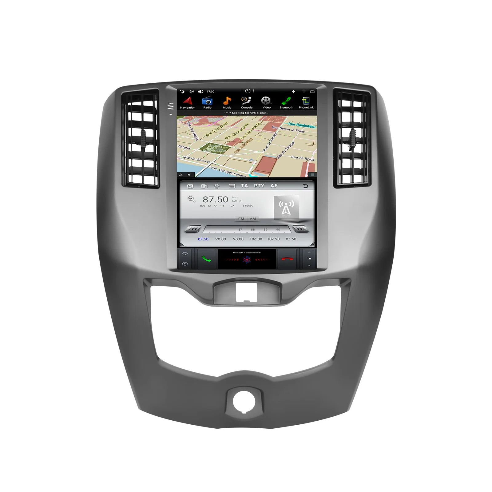 Vertical Screen Tesla Style For Nissan Livina Android Car Radio Gps ...