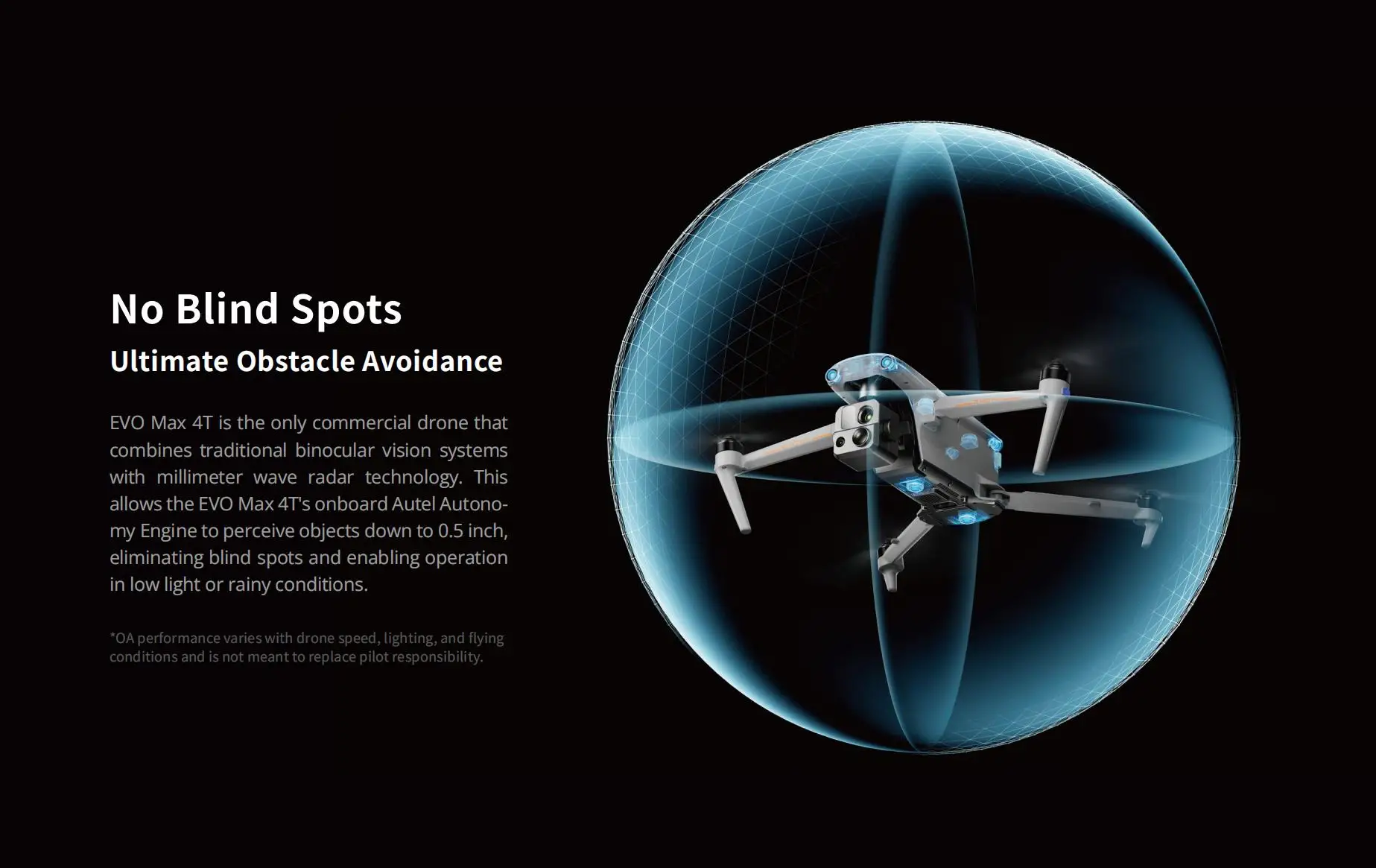 Autel Robotics EVO Max 4T Drone - Thermal & Obstacle Avoidance