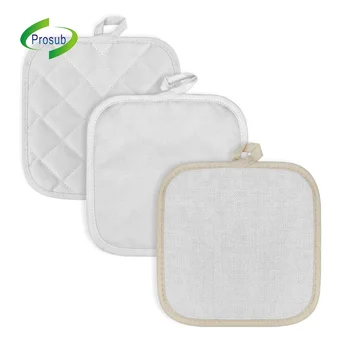 Prosub 8 Inch Linen Sublimation Pot Holder Blank Customized Logo ...