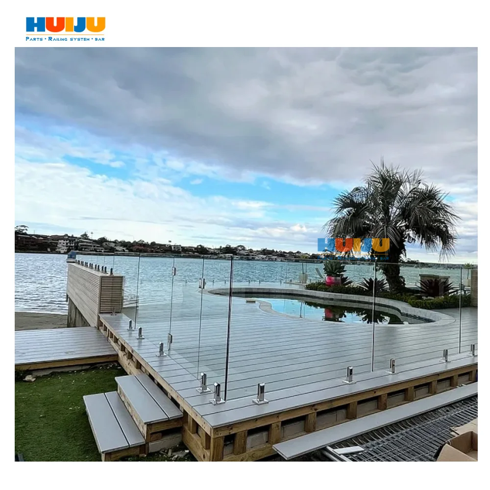 Hj Frameless Balustrade Glass Railing Australia Glass Spigot And Pool ...