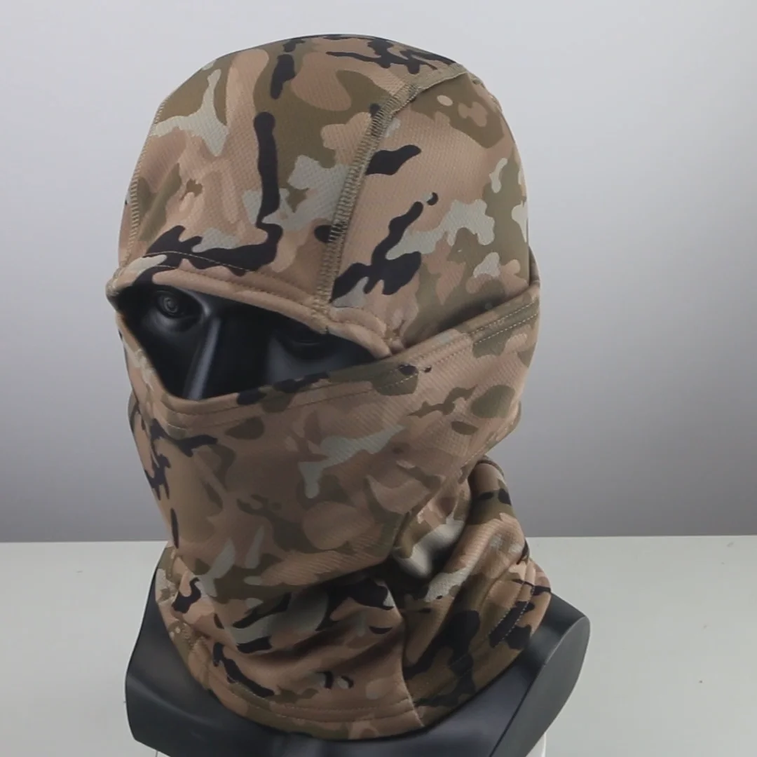 Winter Warm Polar Fleece Thermal Camouflage Tactical Full Face Mask ...