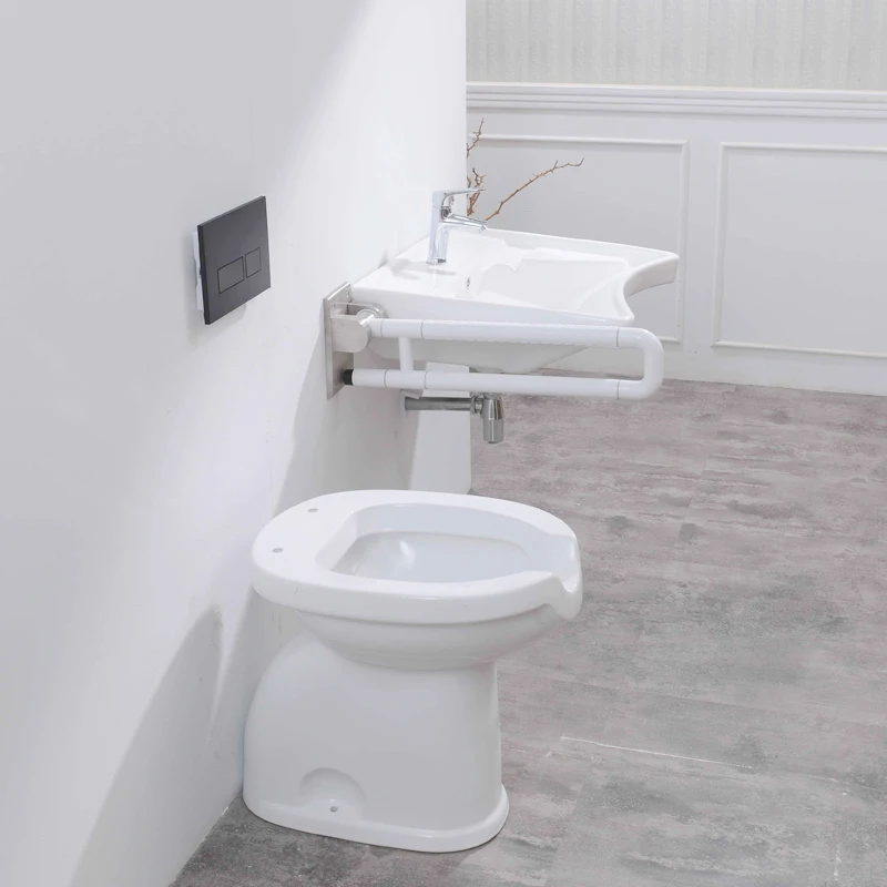 Hanging Basin Wall Lavatory Care Lavabo Comfort Vessel Barrier Wet Room ...