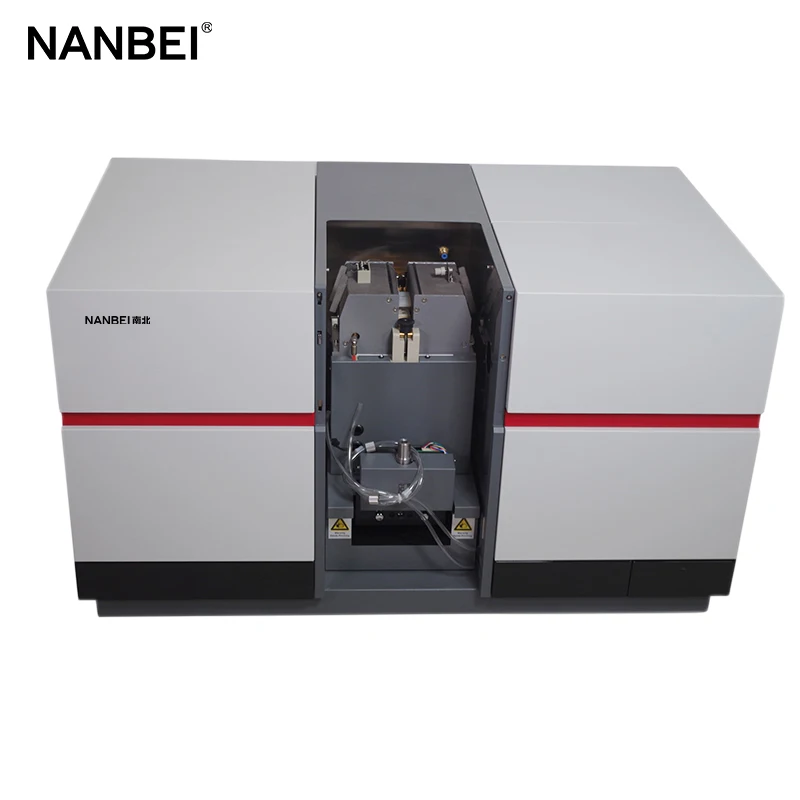 8-lamp Turret Zeeman Background Atomic Absorption Spectrometer