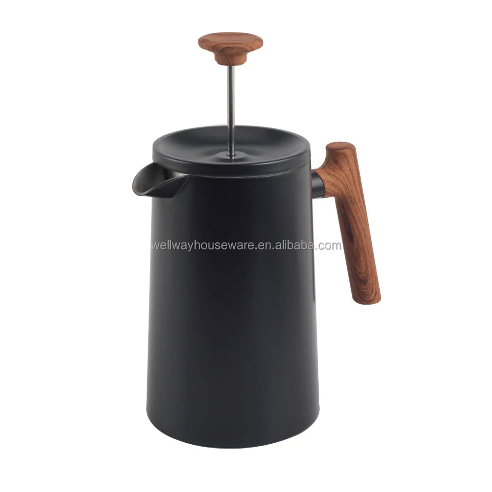 Hot Resistant Wholesale French Press Black French Coffee Press ...