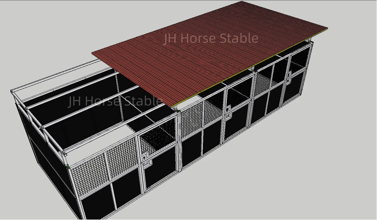 Customized Horse Stable Stalls - Quick Assembly & Safety