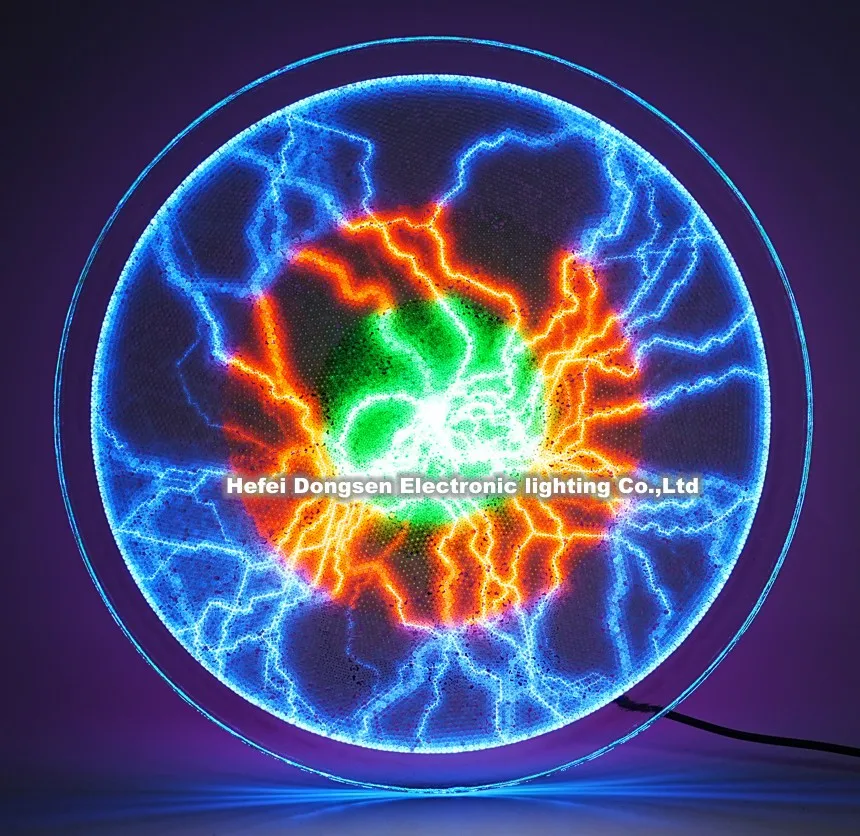 12 Inch RGB Plasma Plate Lamp for Residential Use - Custom Design OEM