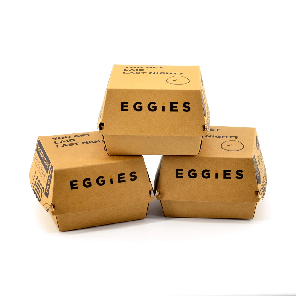 Wholesale KFC Fried Chips Burger Fast Food Packing Box