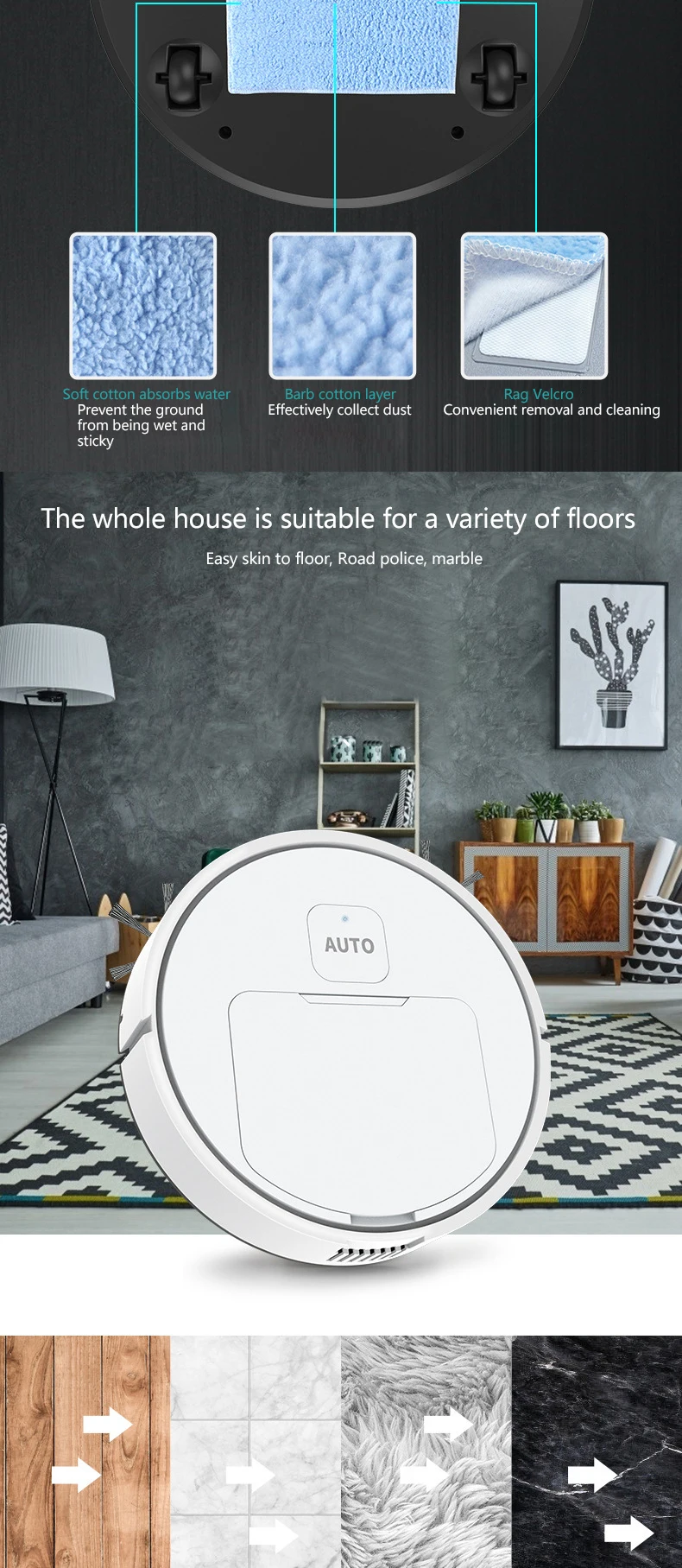 Wholesale Automatic Machine Sweeping Mini Cleaning Machine Lazy Vacuum ...