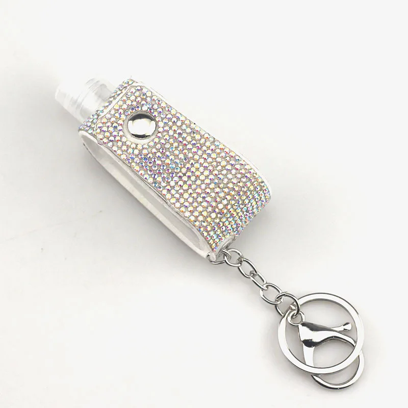 Dickmon Refillable Hand Sanitizer Bottle Key Chains