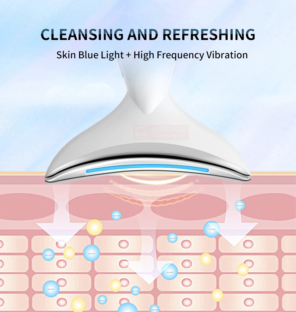 Beauty Tool Face Lifting Massage Vibration Led Device Tightening Ems ...