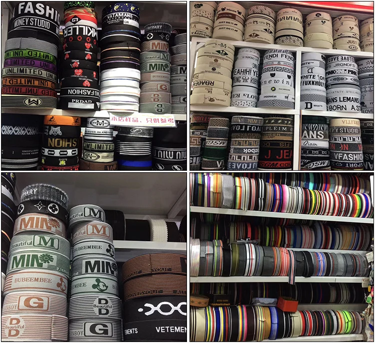 Custom Printed Polyester Woven Knitted Jacquard Soft Printed Nylon ...