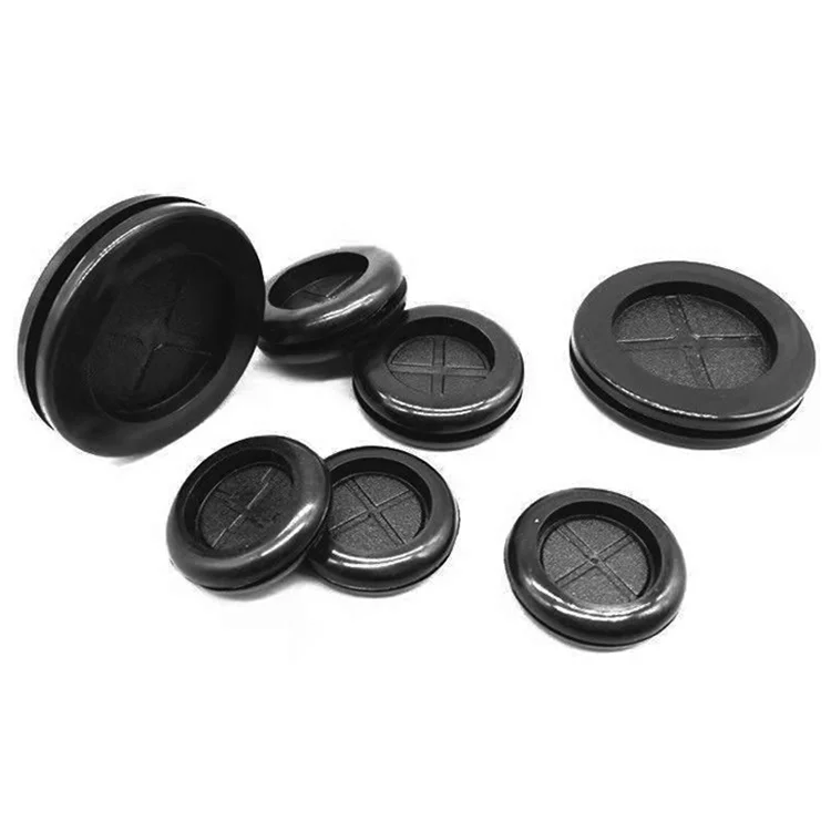 Water Proof Round Pvc Grommets Cable Rubber Grommets Closed Blind ...
