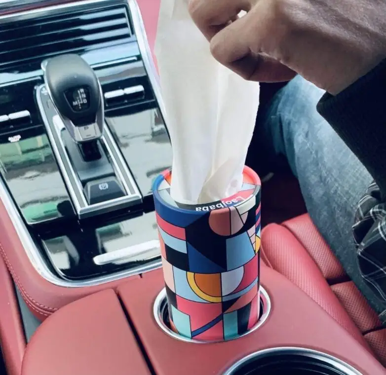 Car Tissue - Soft, Disposable Face Tissues for Travel