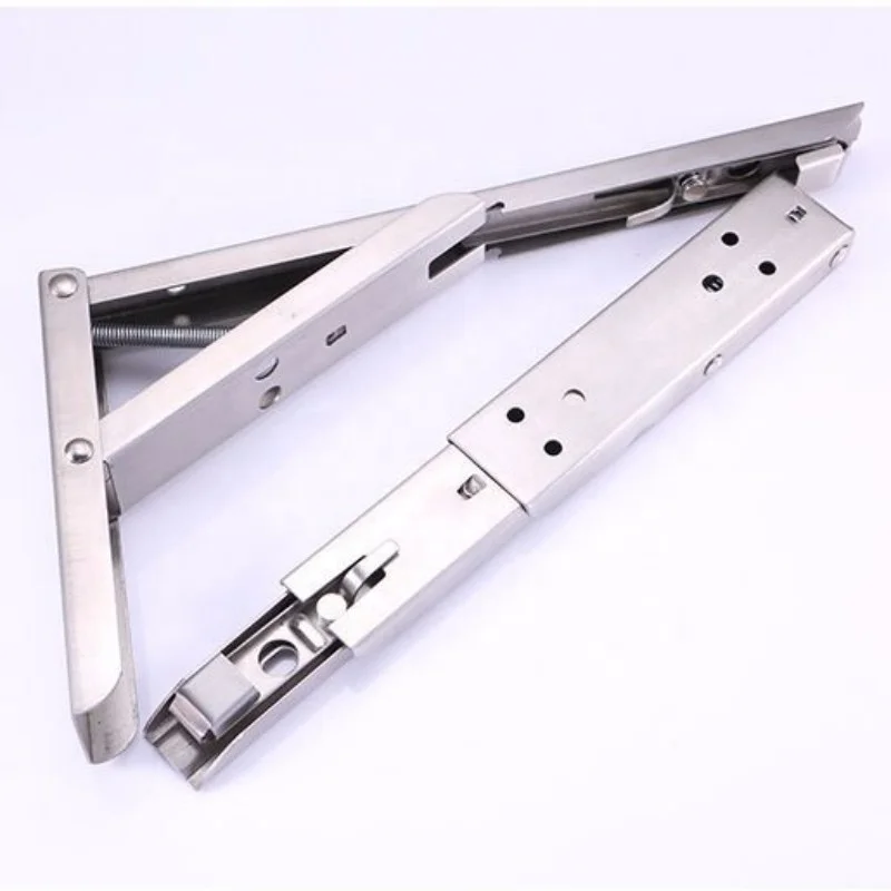 Custom Heavy Duty L Shape Folding Floating Metal Stainless Steel ...