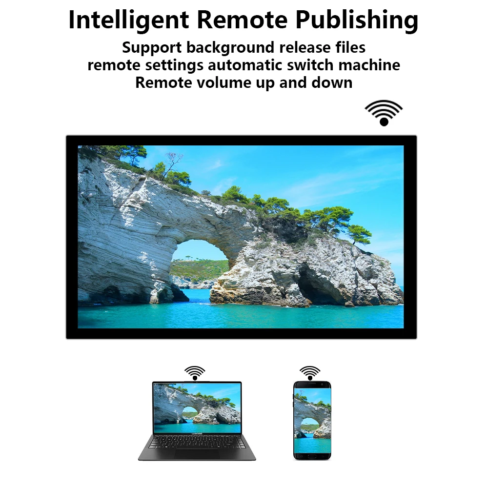 Floor Stand Digital Signage And Displays Android Wifi Ips Touch Screen ...