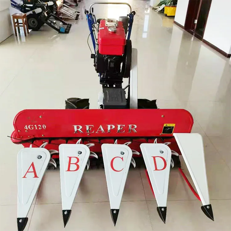 High Productivity Reaper Harvesting Machine for Wheat & Rice