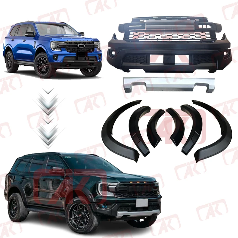 Conversion Body Kit Front Bumper Upgrade Bodykit for Ford Ranger T9 XL ...