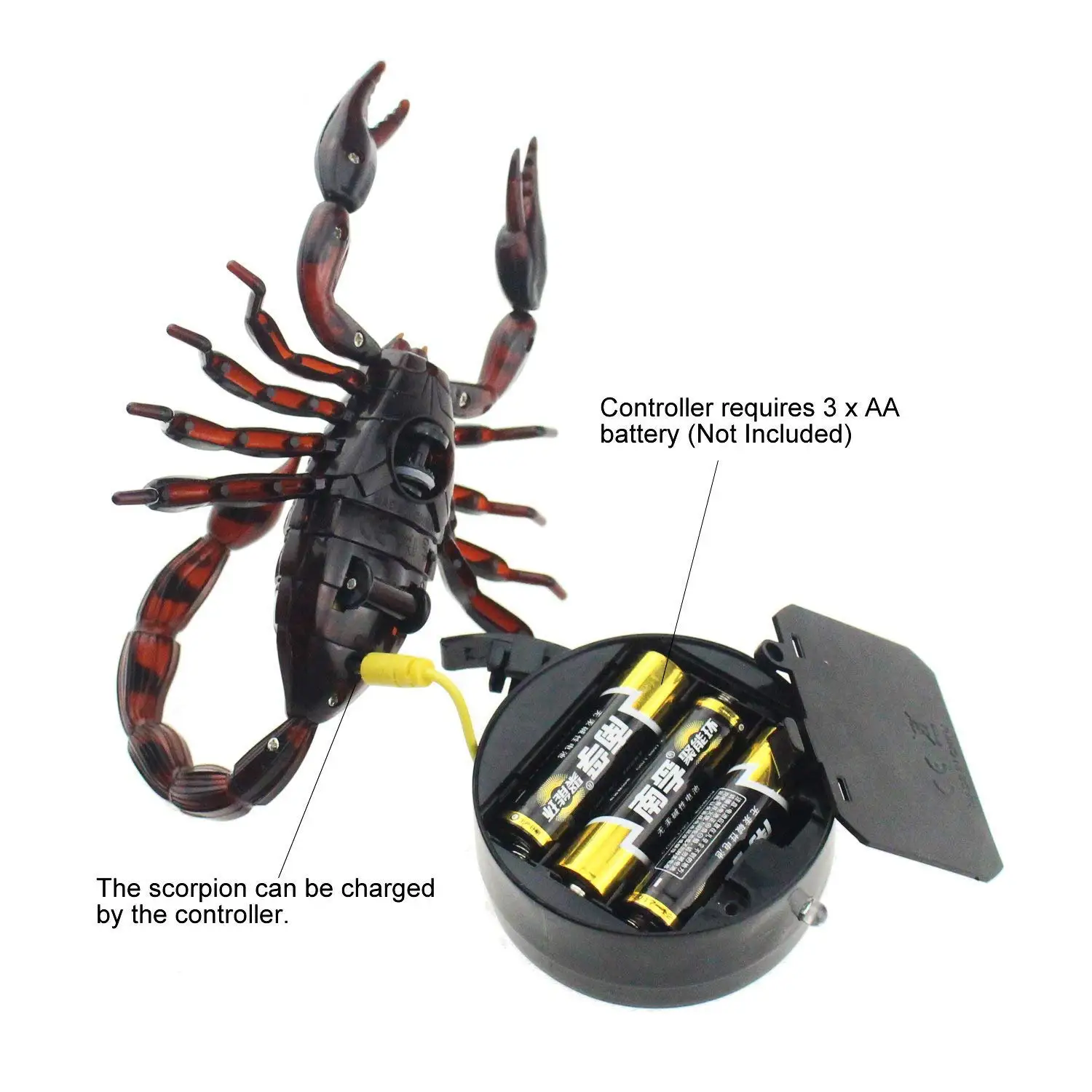 Electronic Realistic RC Scorpion Toy - Infrared Remote Control