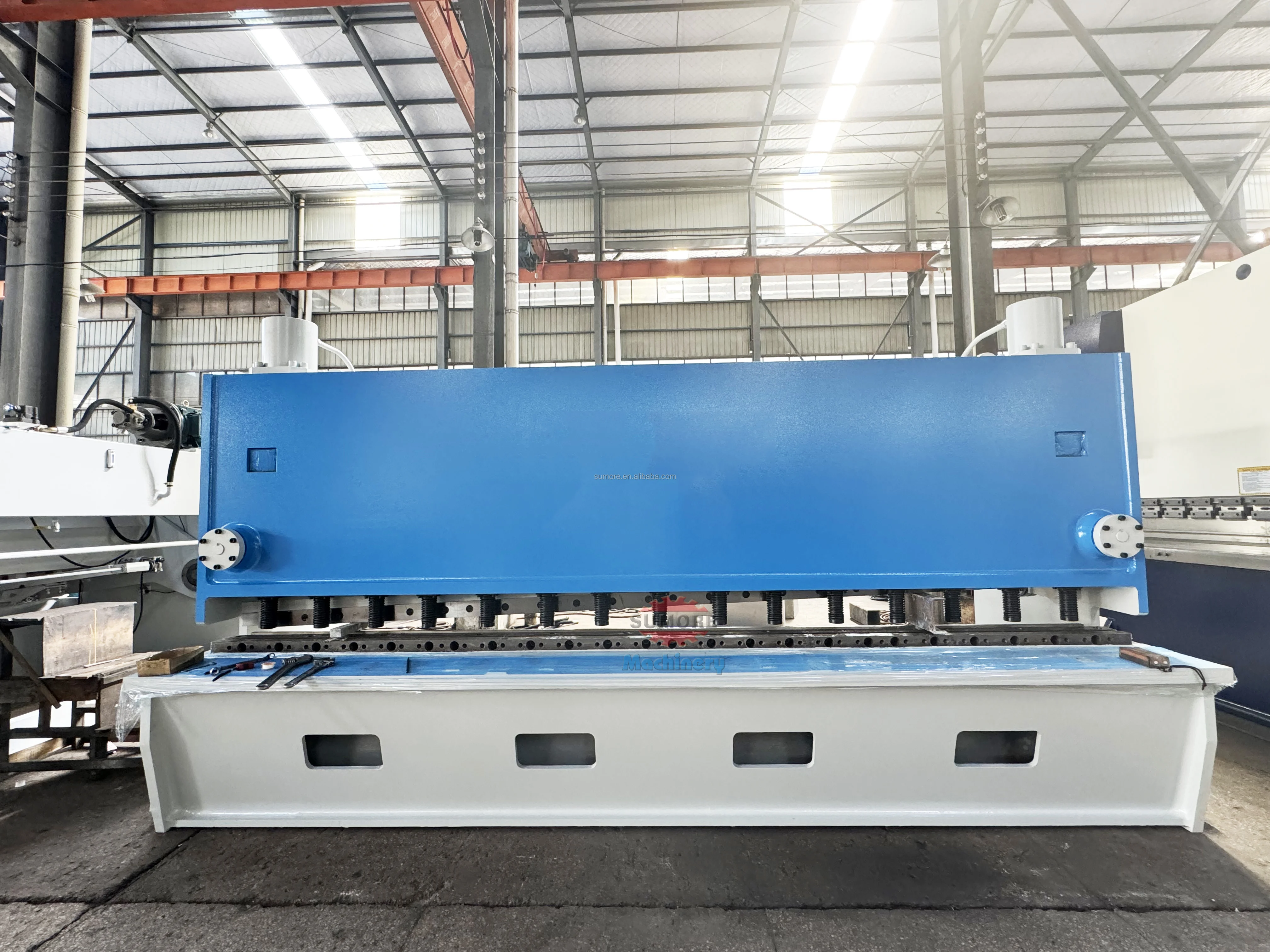 Hydraulic Guillotine Metal Plate Shearing Machine with Cutting ...
