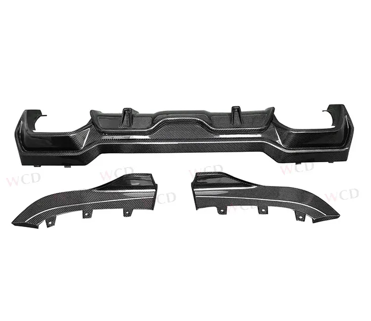 Carbon Fiber Rear Bumper Diffuser for BMW G22 G23 4 Series
