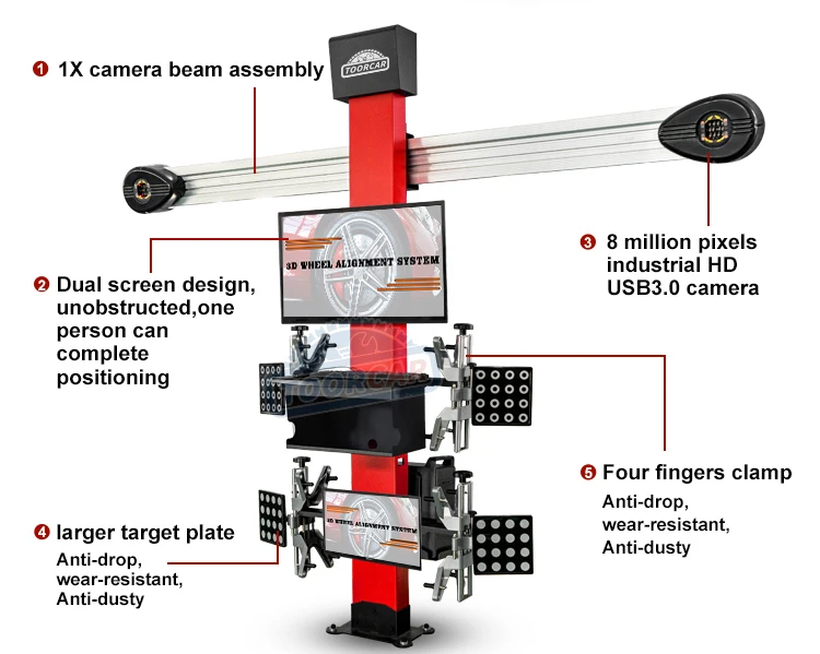 Sunmo 3D Wheel Alignment Calibration Tool - Precision & Efficiency