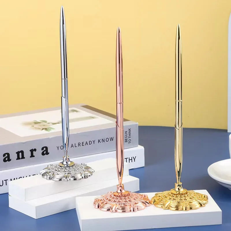 Retail Metal Bead Chain Desk Pen Metal Base Ballpoint Pen Newest Design ...