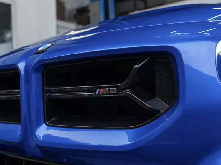 M2 F87 Dry Carbon Fiber Front Air Vents Grill For Bmw M2 G87 Coupe ...