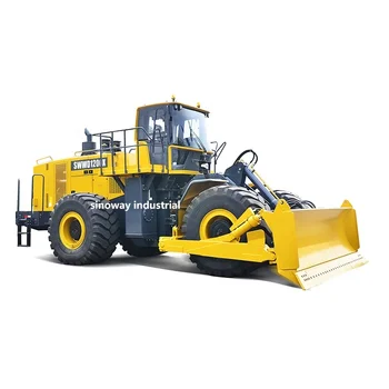 Durable Sinoway Wheel Bulldozer 530 Hp Rubber Tire Dozer For Sale - Buy ...