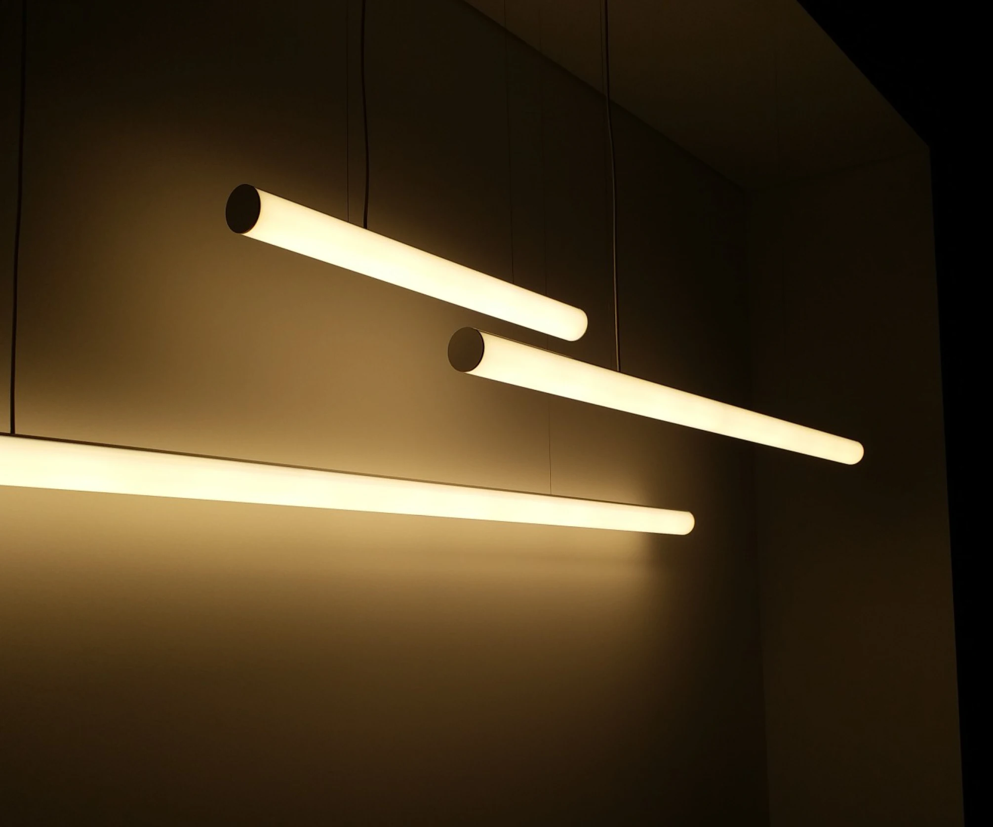 Pendant Light Aluminum Led Profile Light Bar Office Lighting Suspended ...