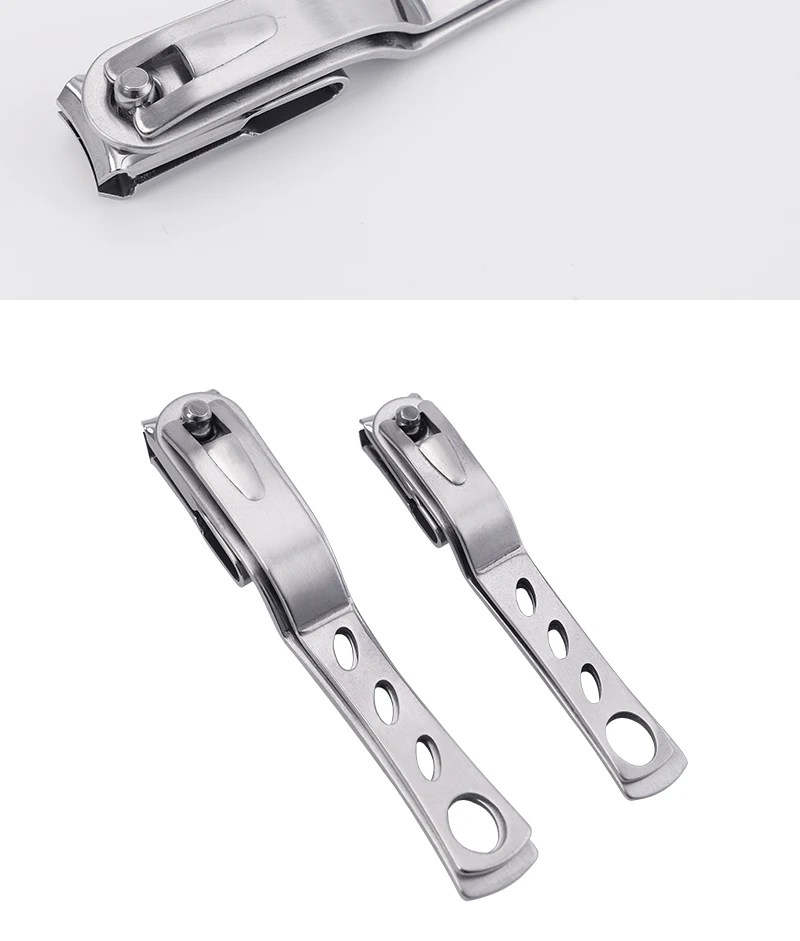 Professional 360 Degree Rotary Nail Clipper Set Stainless Steel ...