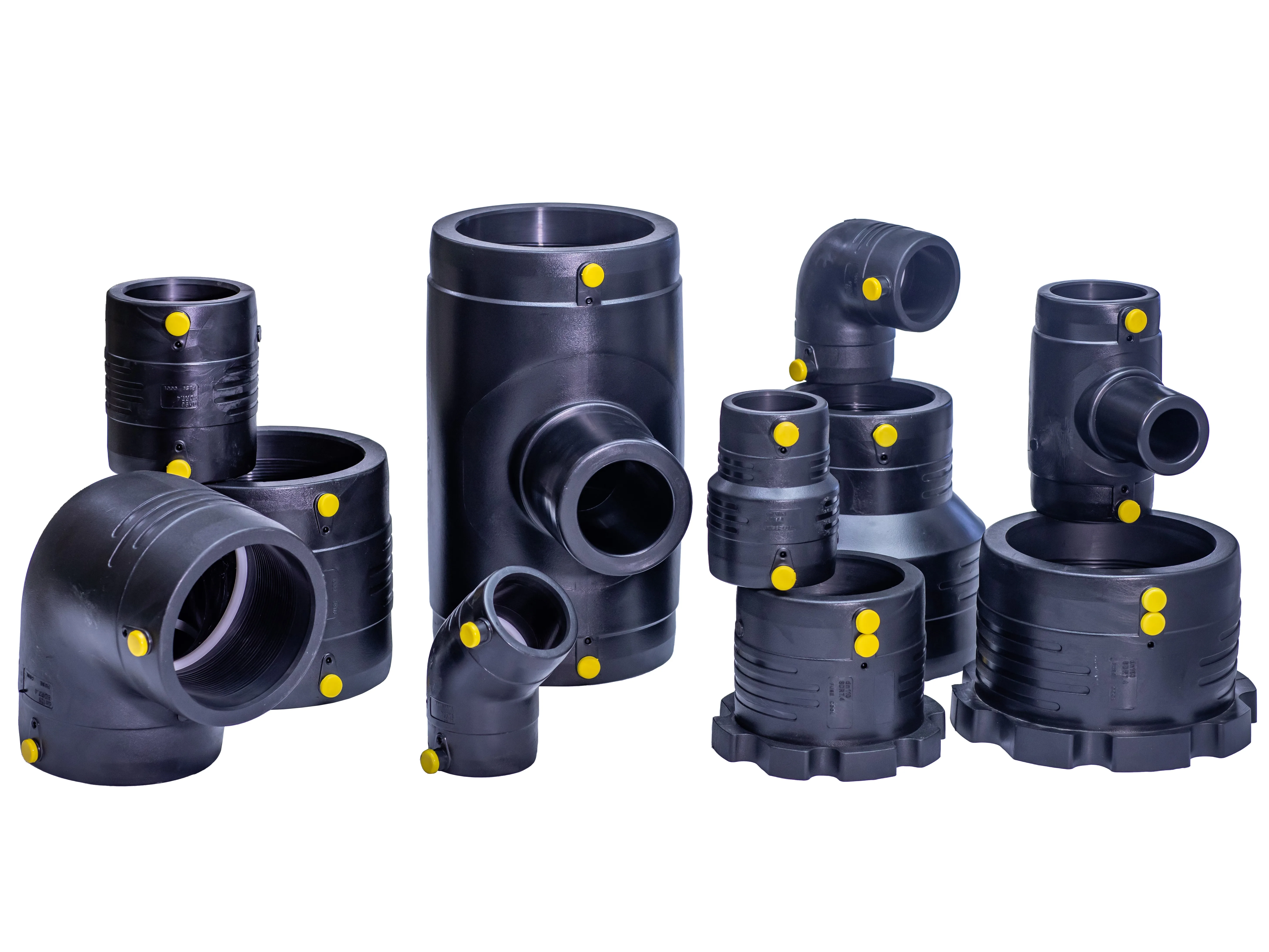 HDPES75*50 SDR7.4 Welding Plastic Polyethylene Coupling Reducing Smooth ...