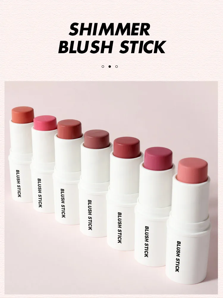 Custom Logo Cheek Tint Pink Cream Blusher - Waterproof & Vegan