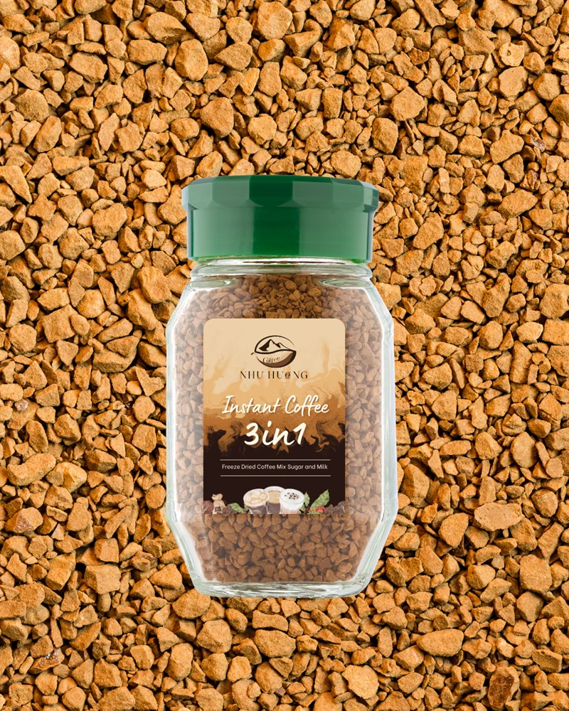 Vietnam New Soluble Coffee Normal Feature 0.2kg 24 Months Shelf Life ...