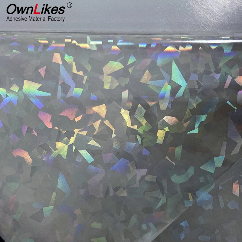 Transparent Hologram Printable Self Adhesive Film Vinyl Stickers for ...