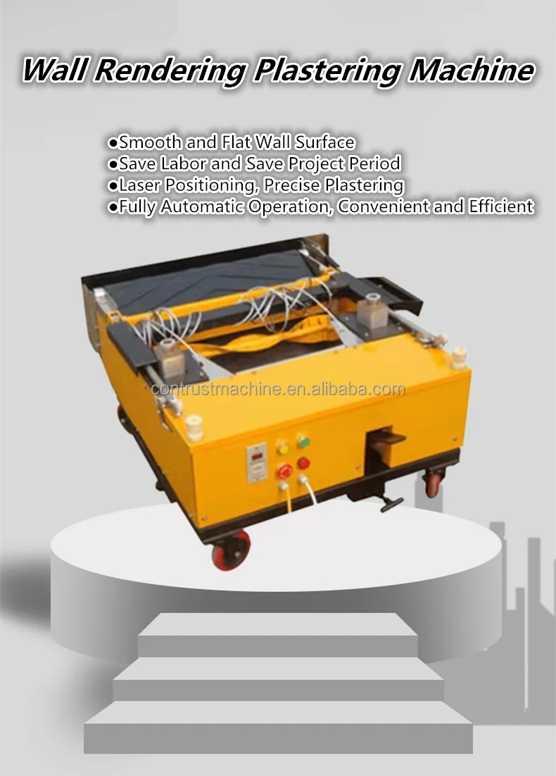 2025 Automatic Wall Plaster Machine - High Efficiency