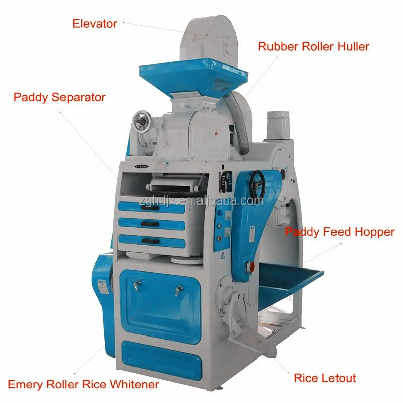 Rice Paddy Grain Seed Cleaning Milling Machine - High Efficiency